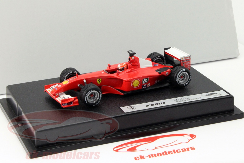 HotWheels 1:43 M. Schumacher Ferrari F2001 #1 formula 1 World Champion ...