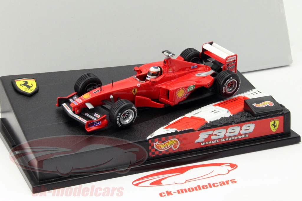 HotWheels 1:43 M. Schumacher Ferrari F399 #3 formula 1 1999 without box ...