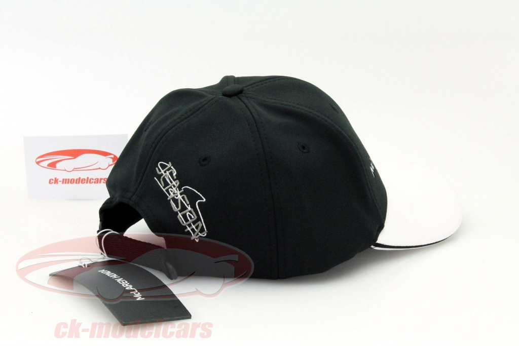 Jenson Button Driver Cap formula 1 2015 Curved Peak Cap black / white ...