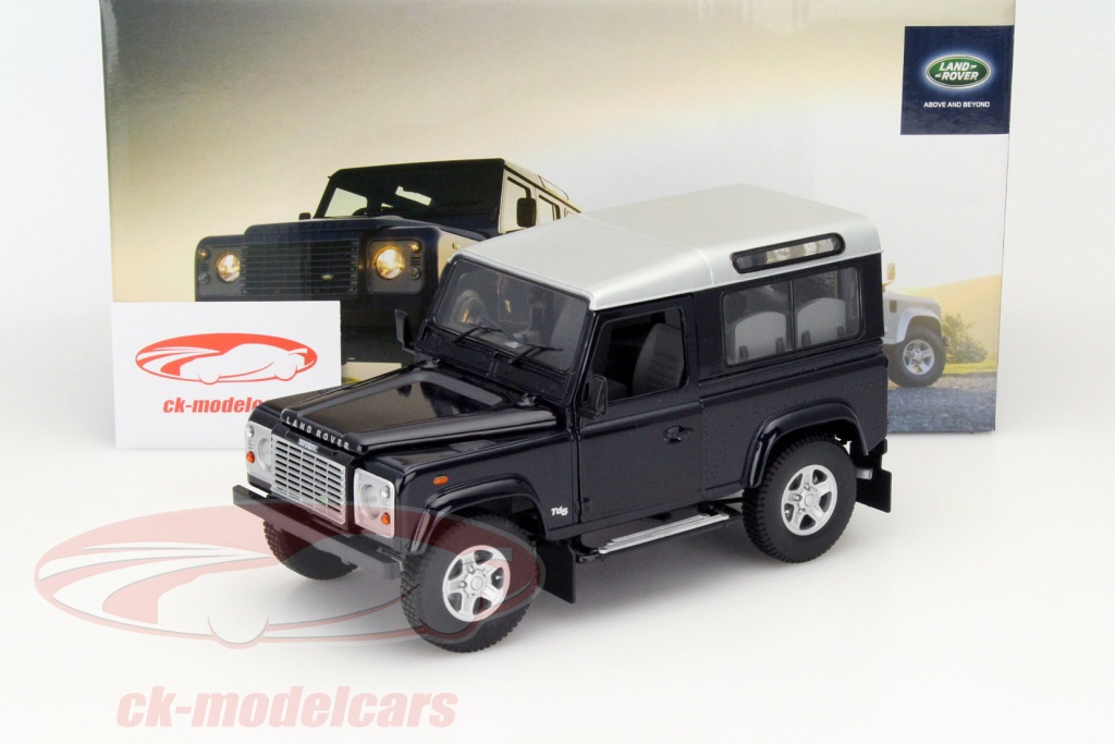 Universal Hobbies 1:18 Land Rover Defender 90 TD5 Wagon blau UH3888 ...