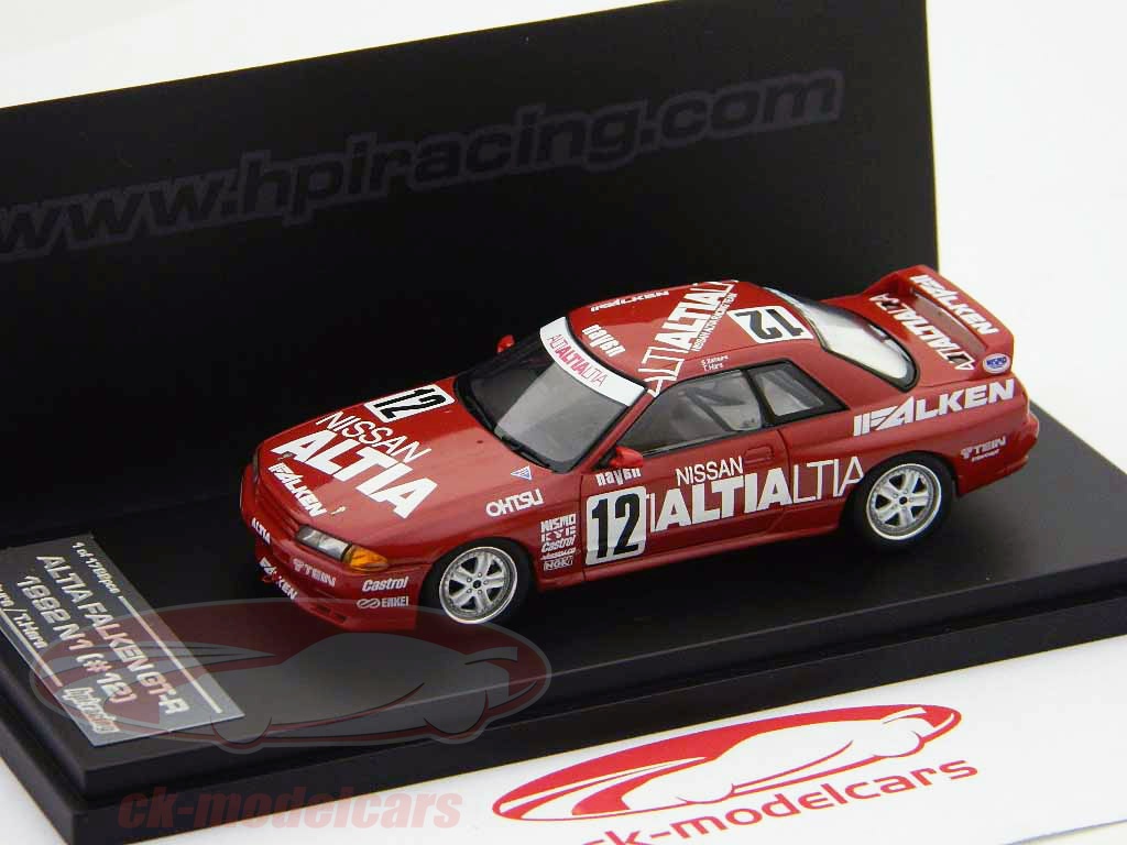 HPI 1:43 Nissan Skyline GT-R N1 #12 1992 8138 model car 8138 4944258081380
