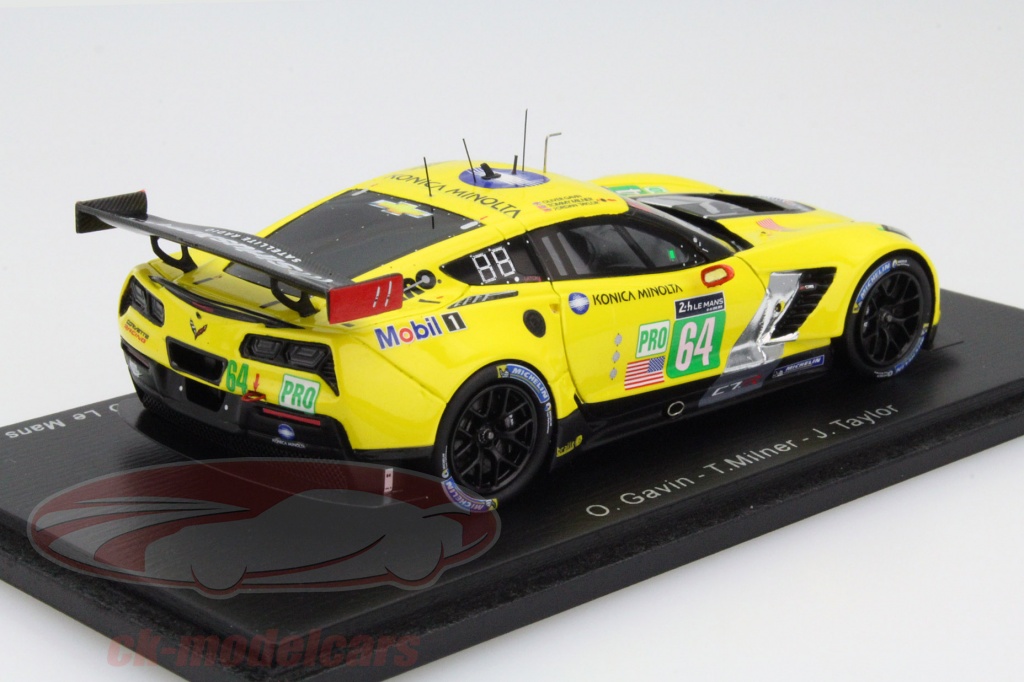 Spark 1:43 Chevrolet Corvette C7.R #64 Gagnant LMGTE Pro 24h LeMans ...