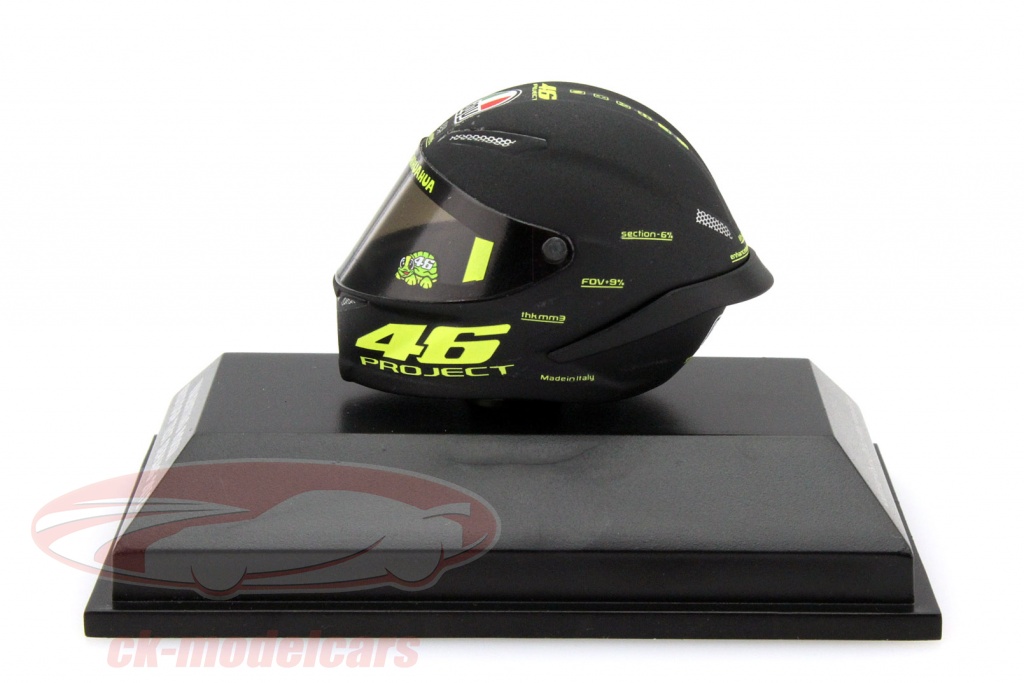 Minichamps 1:43 Valentino Rossi MotoGP Test Sepang 2012 AGV helmet 1:8 ...