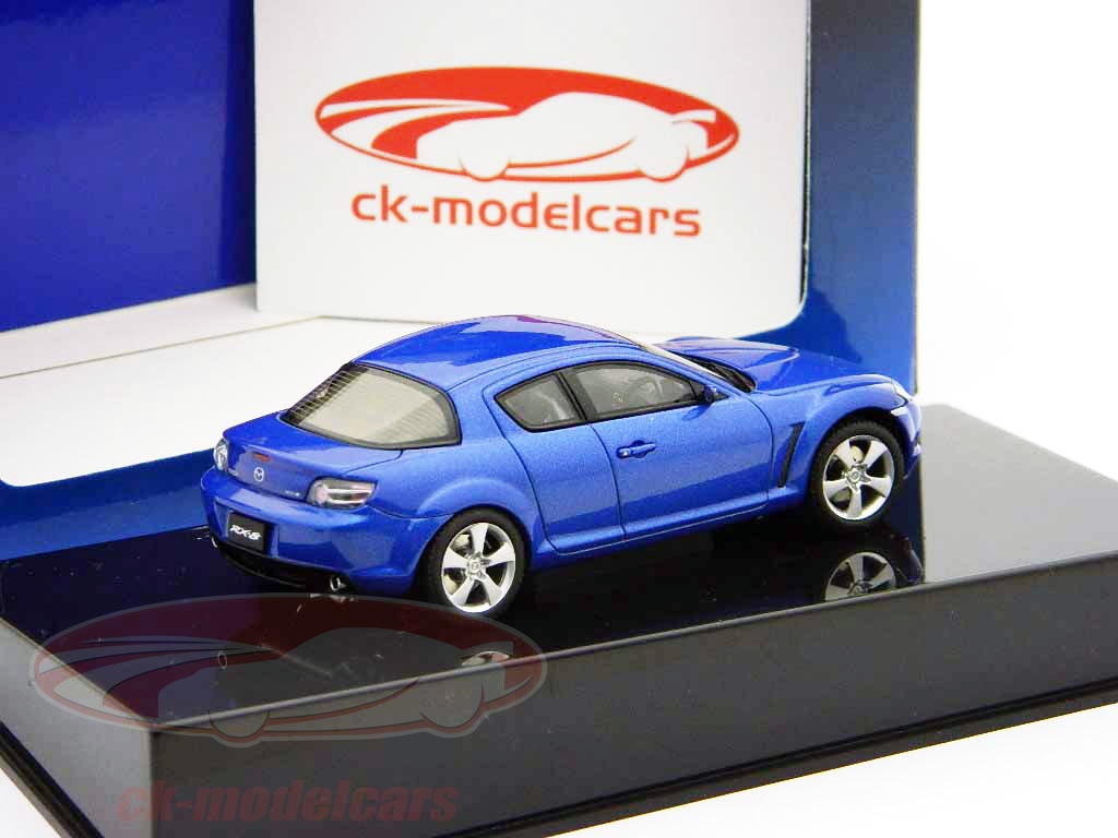 AUTOart 1:43 Mazda RX-8 Bj. 2002 blue metallic 55923 model car 55923 ...