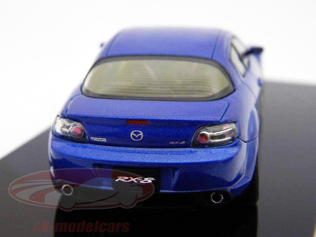 AUTOart 1:43 Mazda RX-8 Bj. 2002 blue metallic 55923 model car 55923 ...