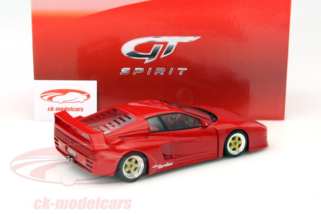 GT-SPIRIT 1:18 Koenig Competition Evolution 1000CV Year 1991 red GT069 model car GT069 9580010301171
