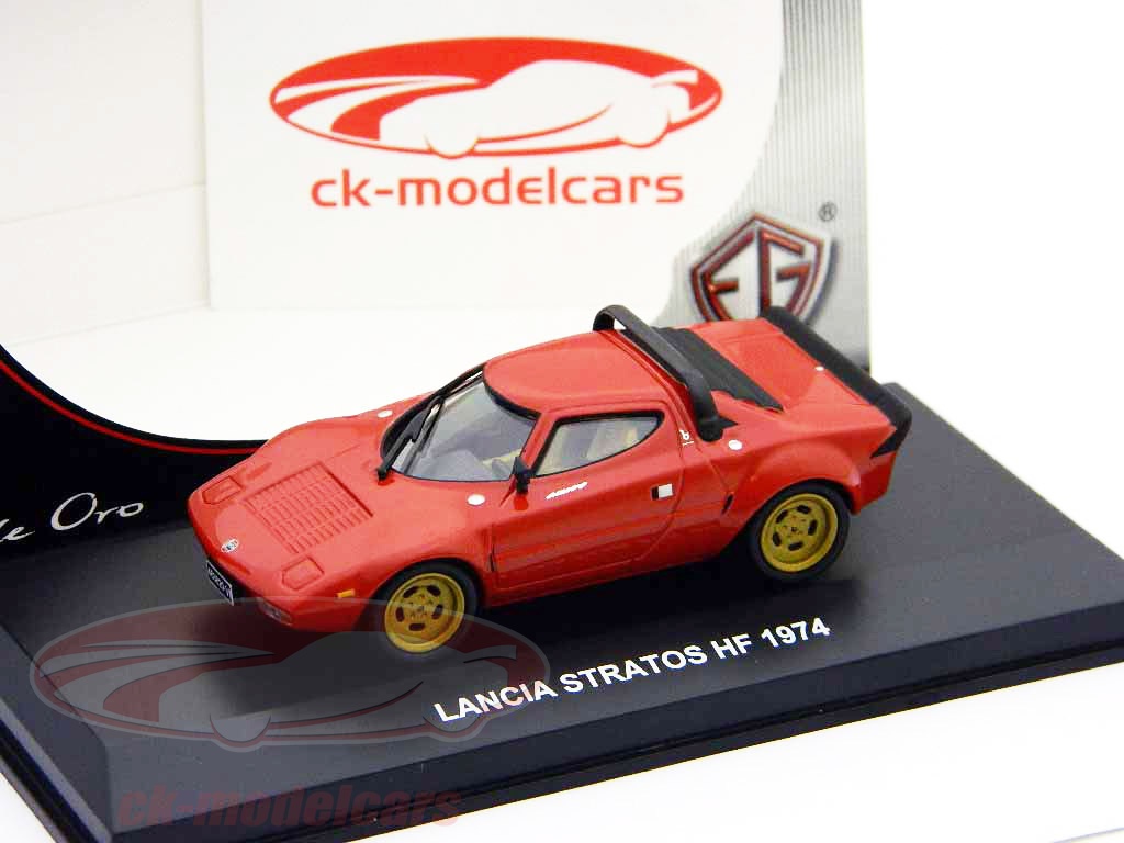 1:43 ランチアストラトスHF 1974年赤/赤分 800821 モデル 車 800821 8002605005024