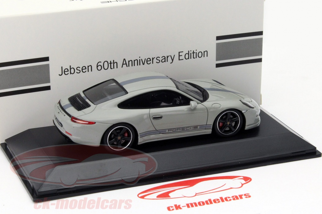 Spark 1:43 Porsche 911 Carrera GTS Jebsen 60th Anniversary Edition Grey ...