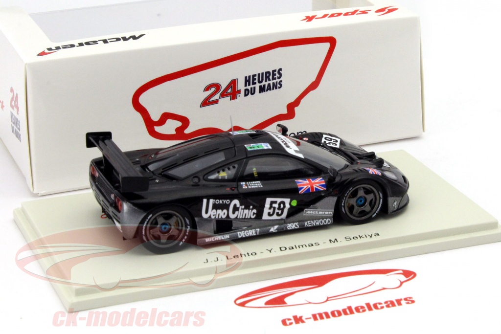 Spark 1:43 McLaren F1 GTR #59 Winner 24h LeMans 1995 Lehto, Dalmas ...
