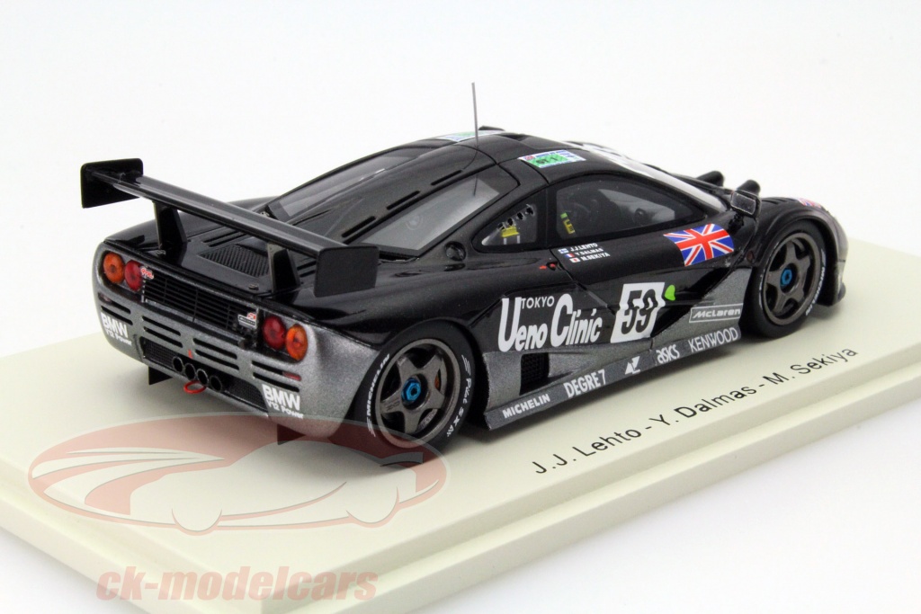 Spark 1:43 McLaren F1 GTR #59 Gagnant 24h LeMans 1995 Lehto, Dalmas ...