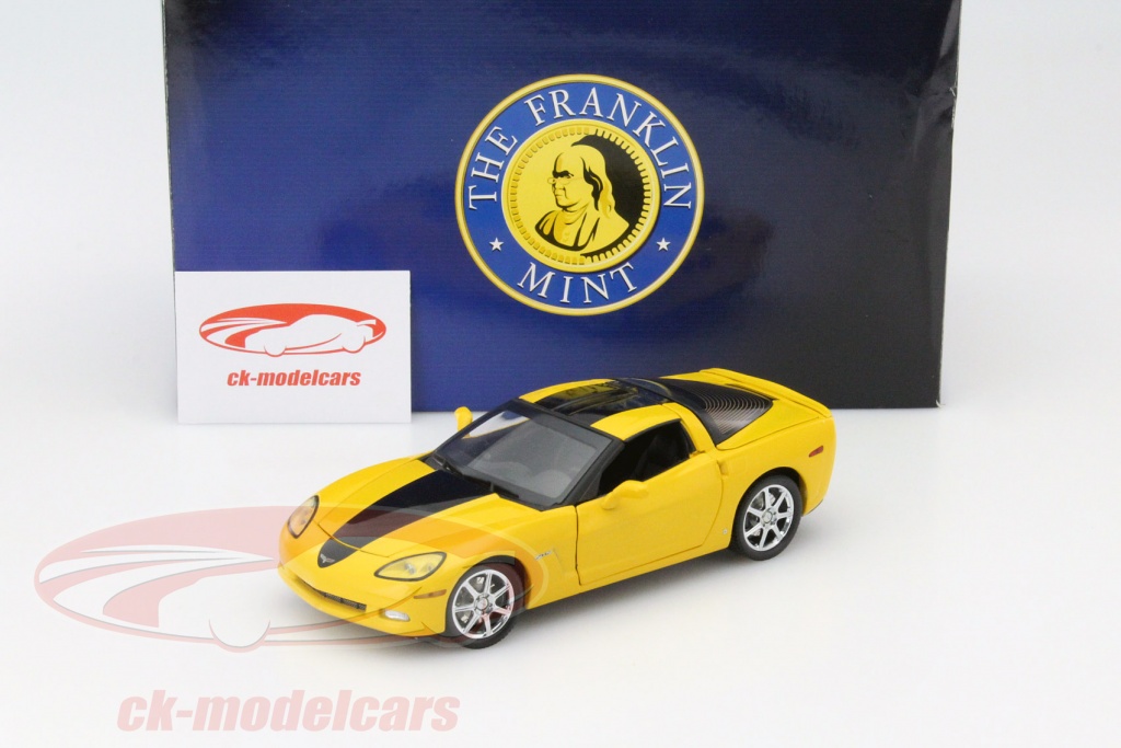 Franklin Mint Models 1:24 Chevrolet Corvette Hertz ZHZ Coupe Year 2008 ...