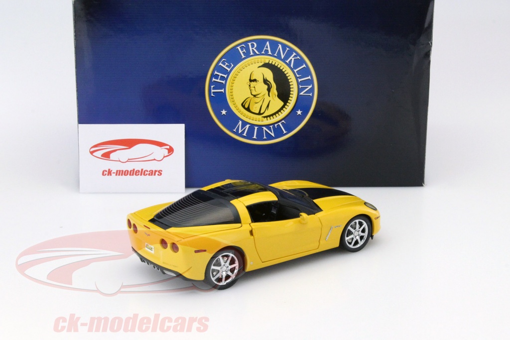 Franklin Mint Models 1:24 Chevrolet Corvette Hertz ZHZ Coupe Year 2008 ...