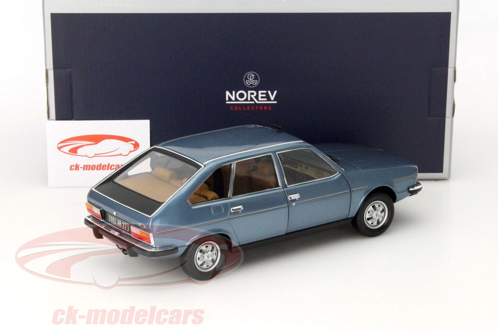 Norev 1:18 Renault 30 TS Year 1978 blue 185270 model car 185270 3551091852704