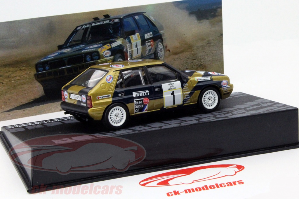 Altaya 1:43 Lancia Delta Integrale #1 Rallye Elpa Halkidikis 1988 ...