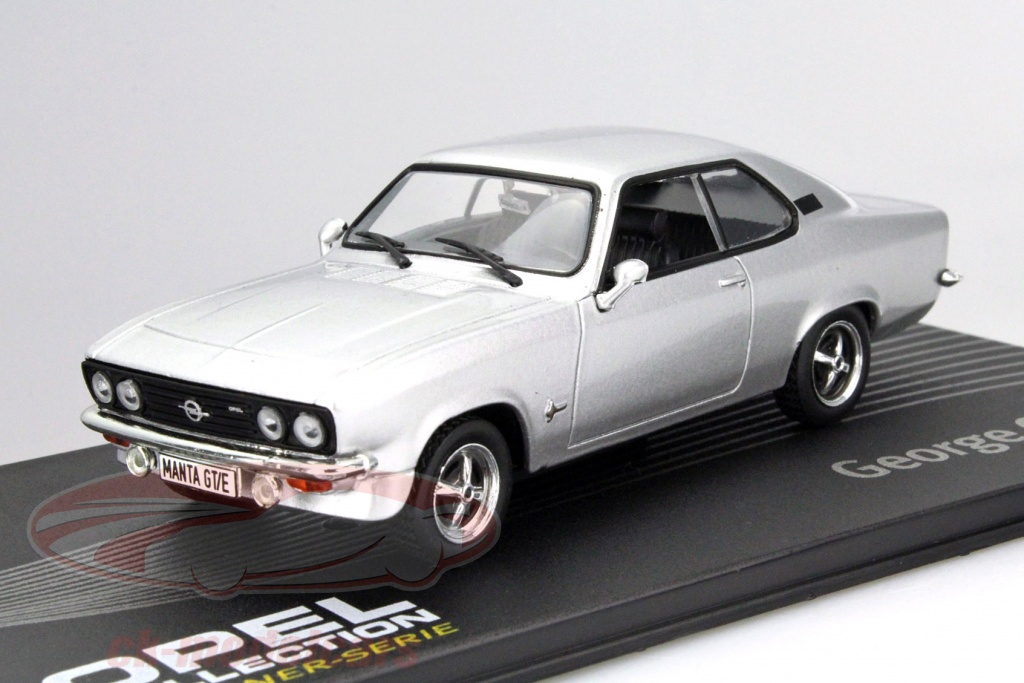 Altaya 1:43 Opel Manta A George Gallion zilverwerk MAG HH128 model auto ...