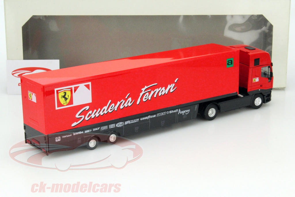 Eligor 1:43 Scuderia Ferrari racing transporter red 11335 model car 11335