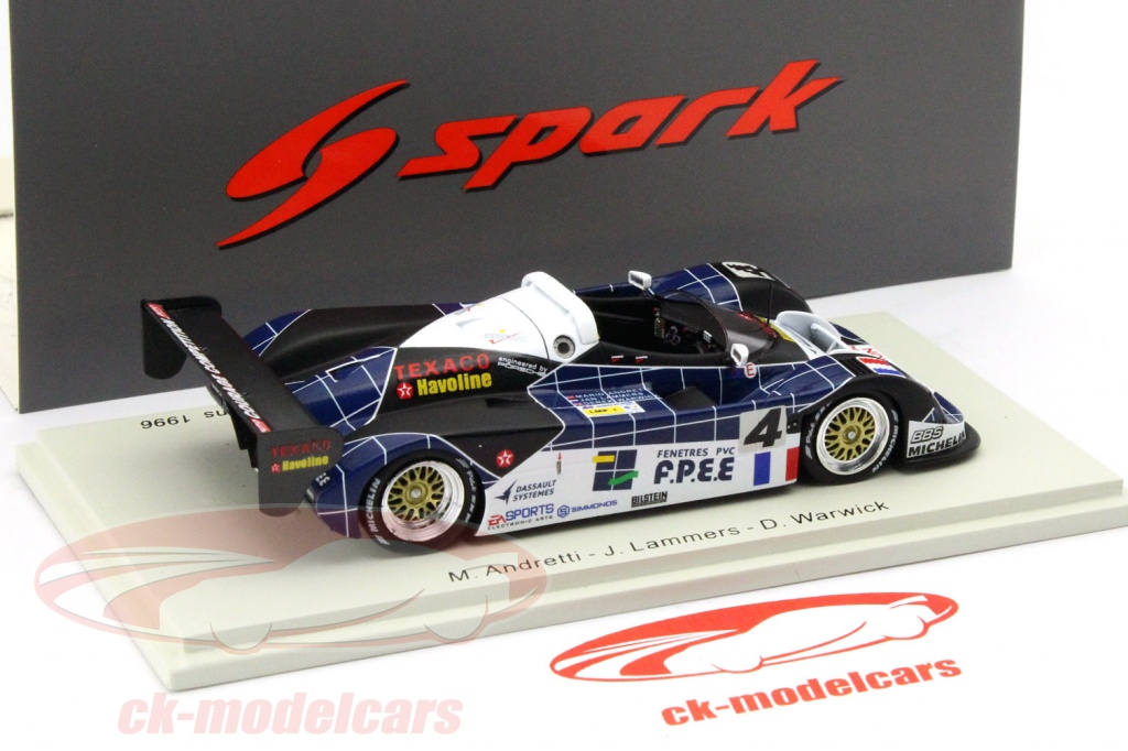 Spark 1:43 Courage C36 #4 24h LeMans 1996 Andretti, Lammers, Warwick ...