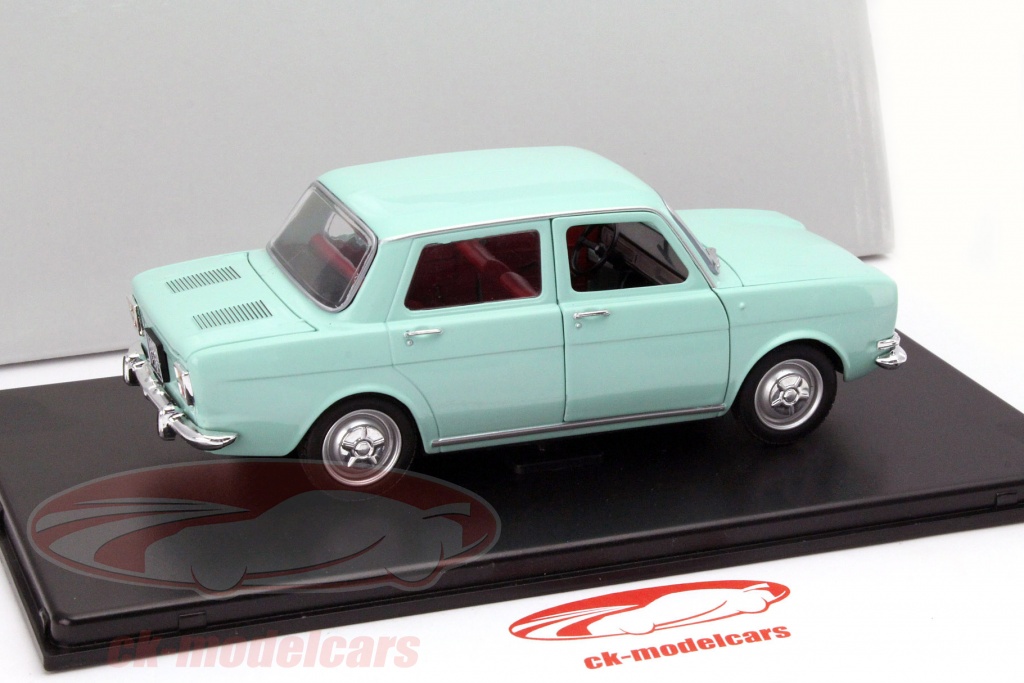 Leo Models 1:24 Simca 1000 LS Stradale année 1969 turquoise CK920696 ...