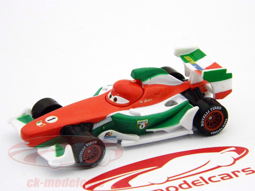 Mattel 1:43 Disney Pixar Cars 2 Francesco Bernoulli #1 W1942 model car ...