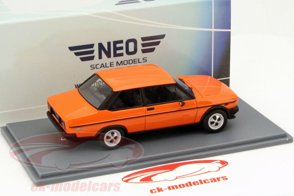 Neo Fiat 131 Racing 2000 TC Baujahr 1978 orange 1:43 NEO45125 ...
