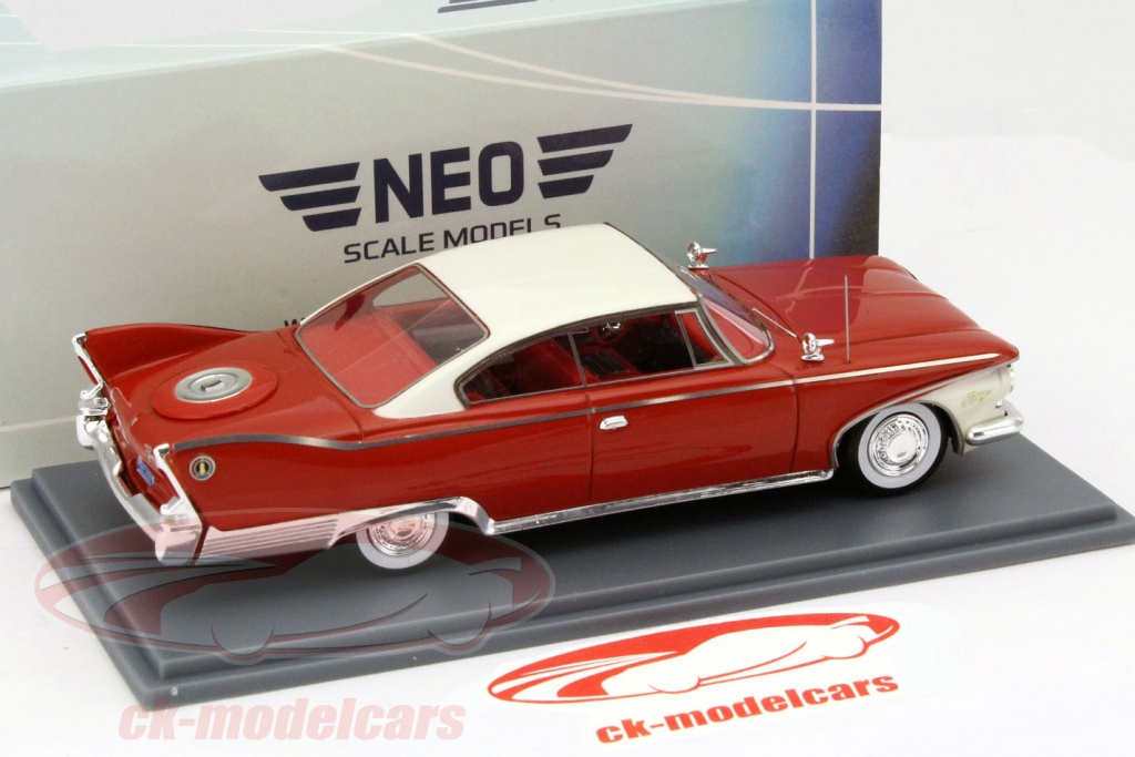 Neo 1:43 Plymouth Fury Coupe anno 1960 rosso NEO44690 modello auto ...
