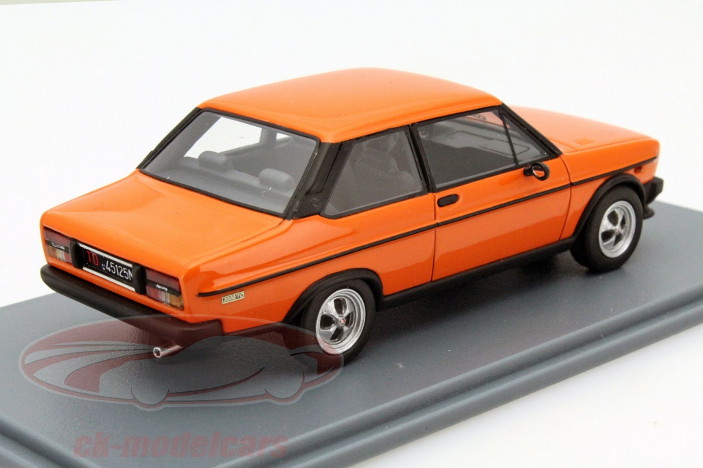 Neo Fiat 131 Racing 2000 TC Baujahr 1978 orange 1:43 NEO45125 ...