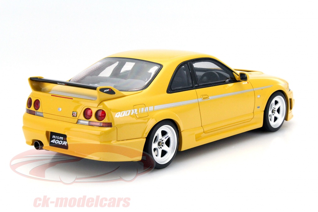 Ottomobile Nissan Skyline R33 Nismo 400 R yellow 1:18 OT167 model car ...