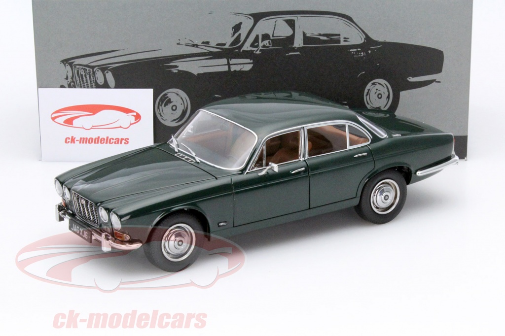 ParagonModels 1:18 Jaguar XJ6 2.8L LHD 年 1971 グリーン Paragon Models PA ...