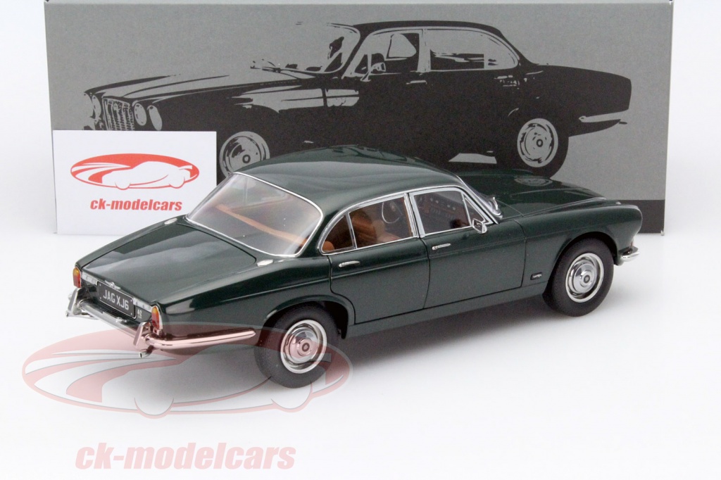 ParagonModels 1:18 Jaguar XJ6 2.8L LHD год 1971 зеленый Paragon Models ...