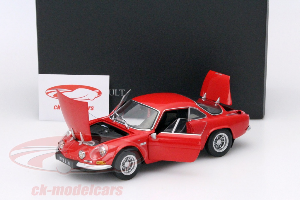 Kyosho 1:18 Renault Alpine A110 1600S année 1972 rouge 8484R modèle ...