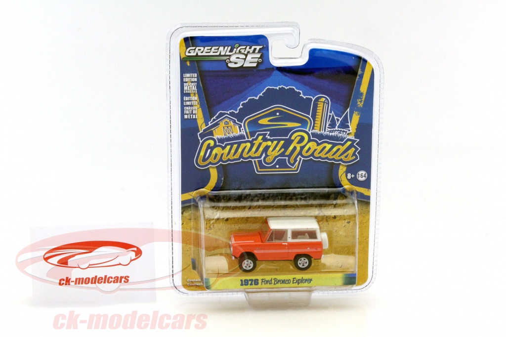 Greenlight 1:64 Ford Bronco Explorer Baujahr 1976 orange 29830 ...