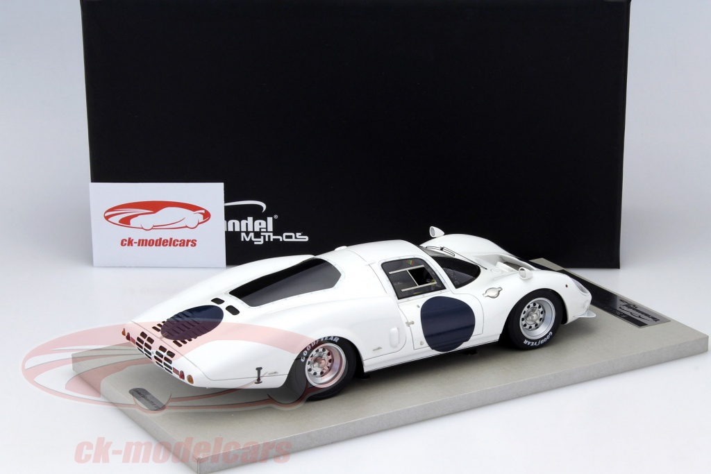 Tecnomodel 1:18 Ferrari 365 P2 White Elephant press version 24h LeMans ...