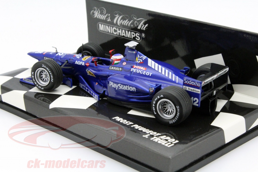 Minichamps 1:43 Jarno Trulli Prost AP01 #12 formula 1 1998 430980012 ...