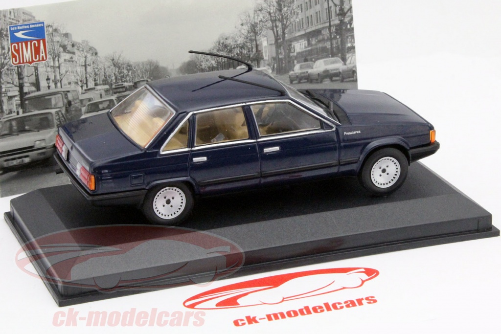 Altaya 1:43 Talbot Tagora Presidence Year 1981 dark blue MAG W82 model ...