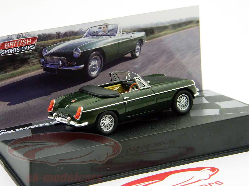 Altaya 1:43 MGB Roadster Mk II Bj.1968 dunkelgrün / darkgreen CK999365 Modellauto CK999365