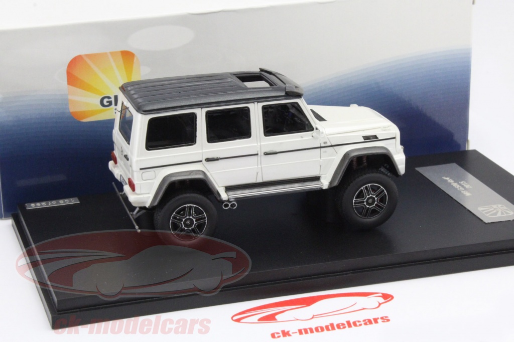 Great Lighting Models 1:43 Mercedes-Benz G500 4x4 Year 2015 white GLM ...