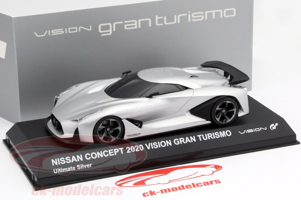 Kyosho 1:43 Nissan Skyline Vision Gran Turismo Concept Car 2020 silver ...
