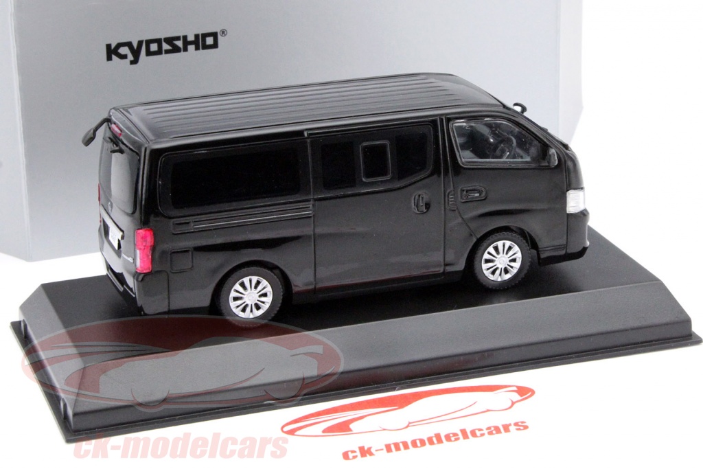Kyosho 1:43 Nissan NV350 Caravan année 2015 noir 3639bk modèle voiture 3639bk 4548565282371