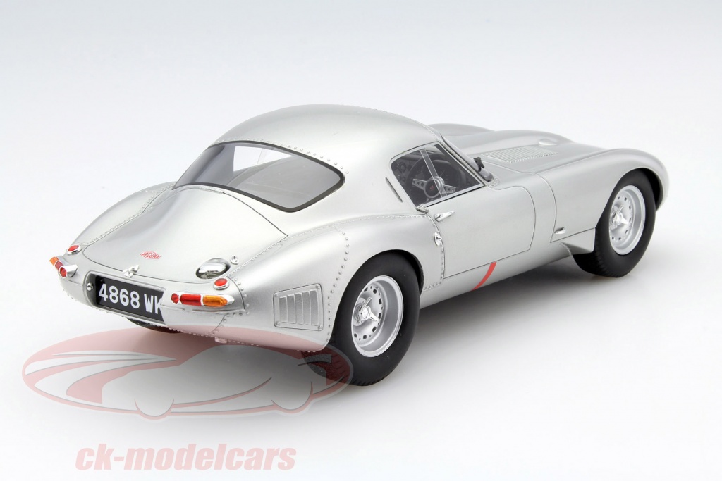 Cult Scale Models 1:18 Jaguar E-Type Low Drag Coupé año 1963 plata ...