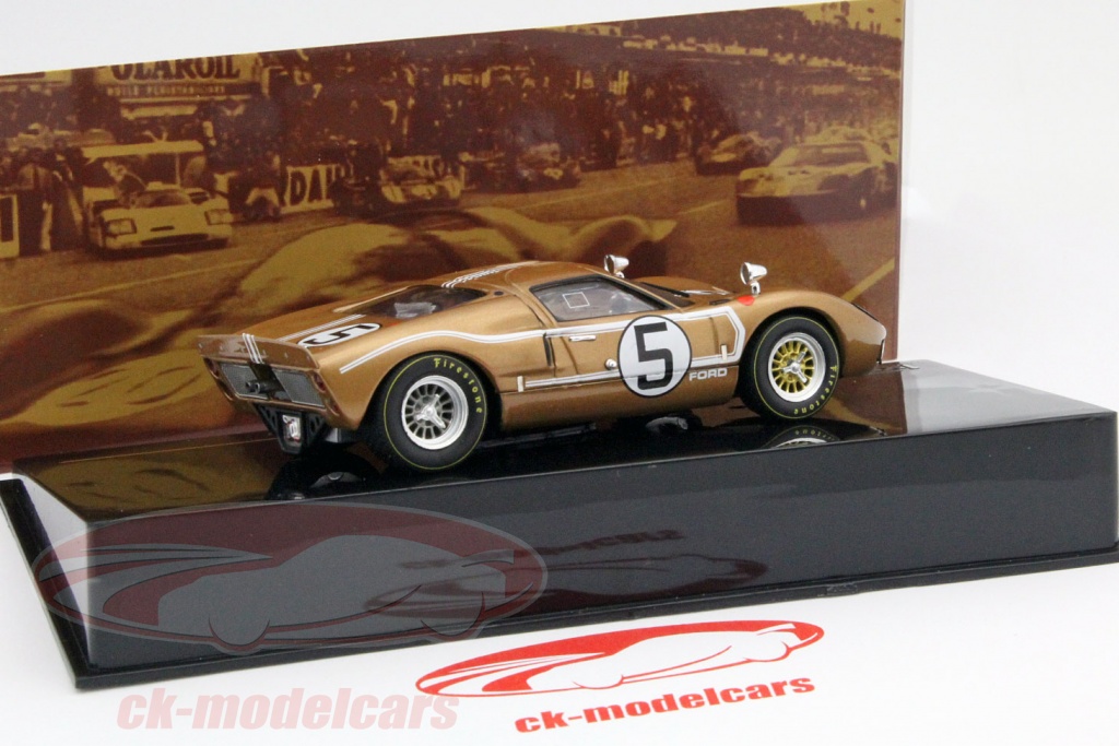 Ixo 1:43 Ford GT40 MKII B #5 24 LeMans 1967 Gardner / McCluskey LMC139 ...