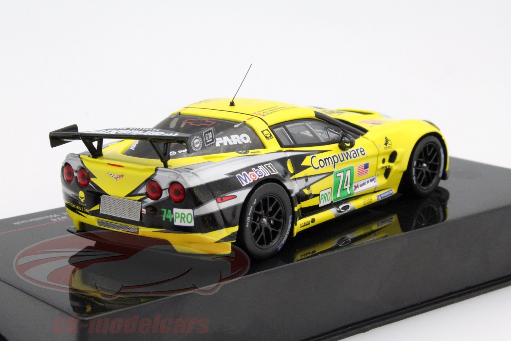 Ixo 1:43 Chevrolet Corvette C6 ZR1 #74 24h LeMans 2011 Gavin, Magnussen ...