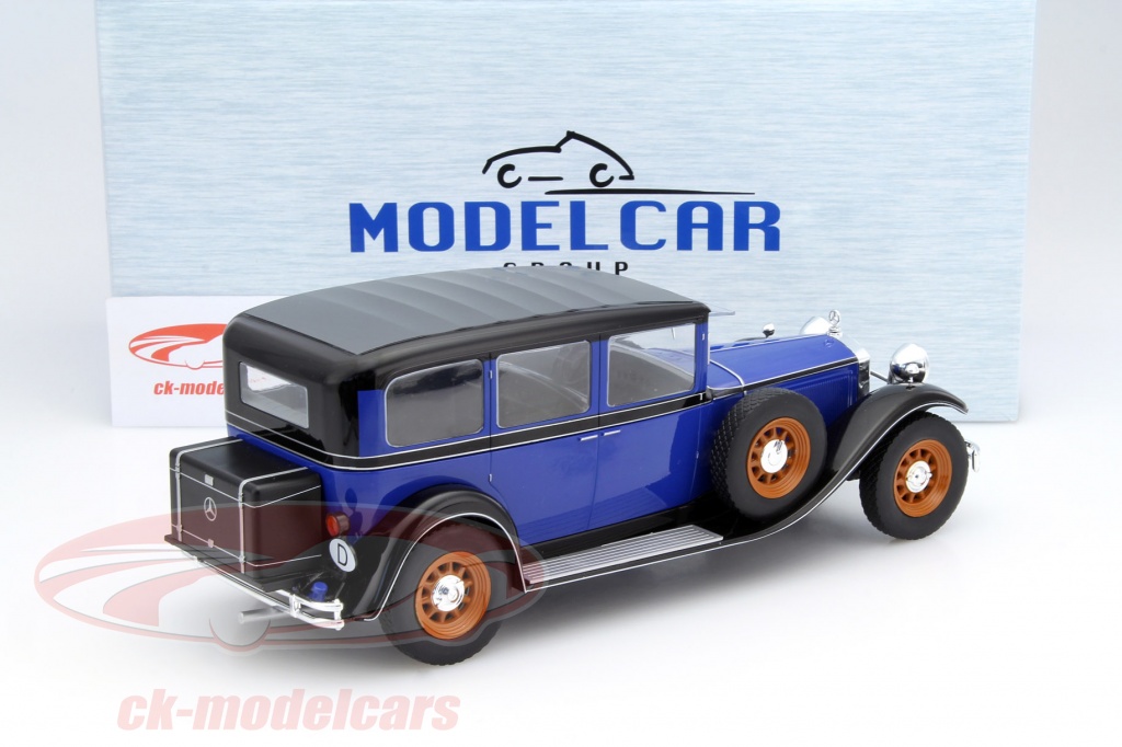 Modelcar Group 1:18 Mercedes-Benz Typ Nürburg 460/460 K blue / black ...