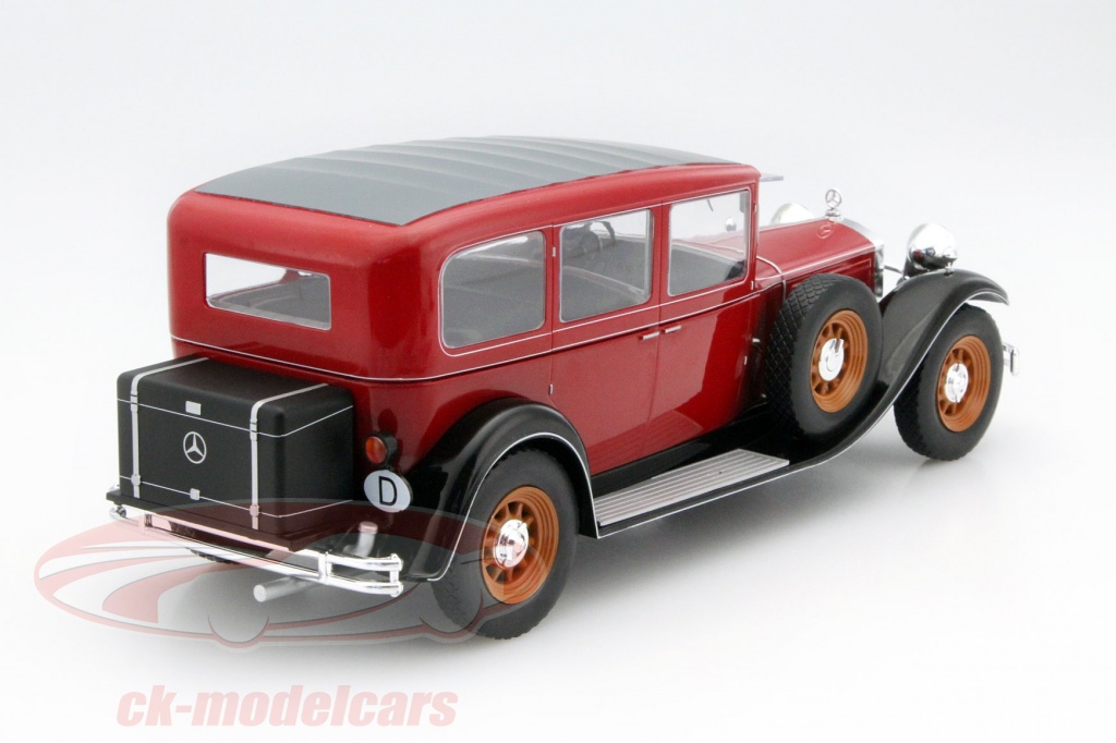 Modelcar Group 1:18 Mercedes-Benz Typ Nürburg 460/460 K rot / schwarz ...