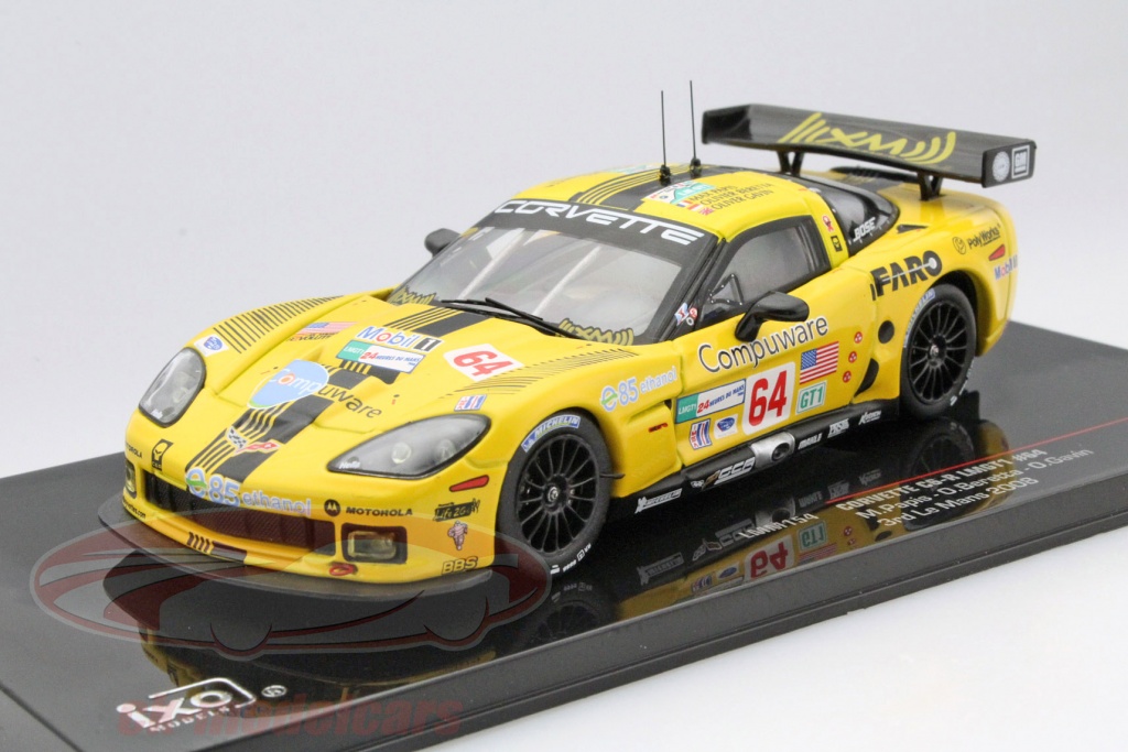 Ixo 1:43 Corvette C6-R LMGT1 #64 3. Space 24h LeMans 2008 Beretta ...