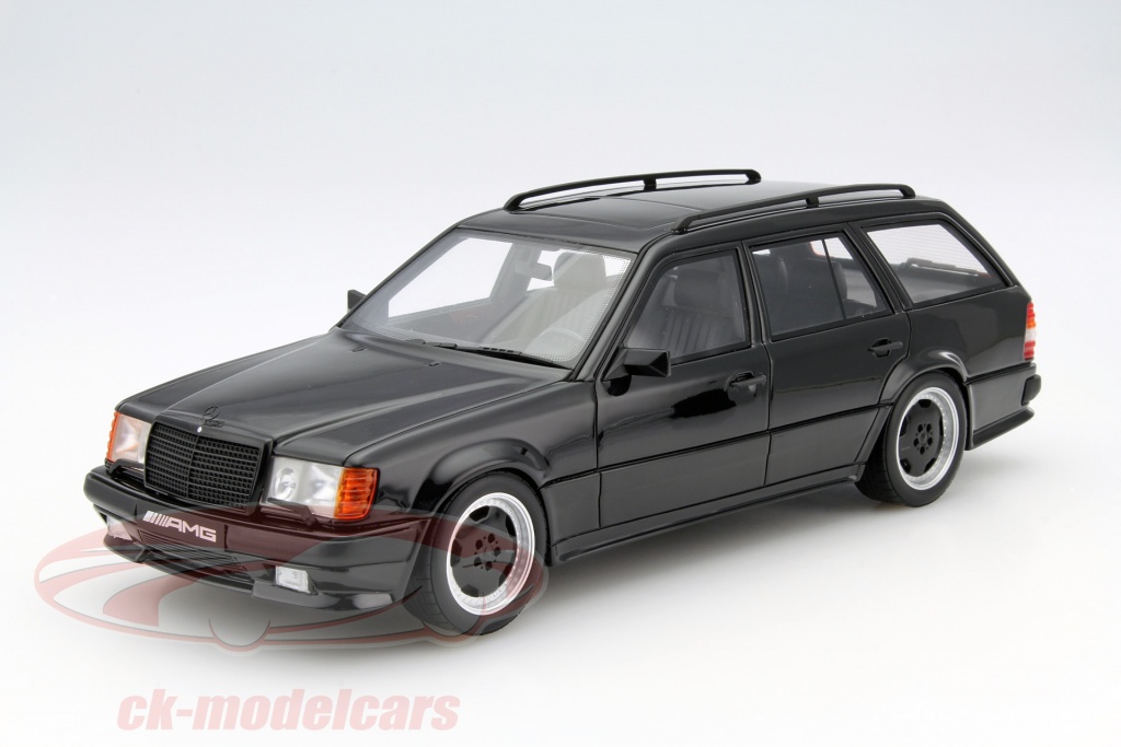 Ottomobile 1:18 Mercedes-Benz 300 TE AMG (S124) Year 1988 black OT147 ...