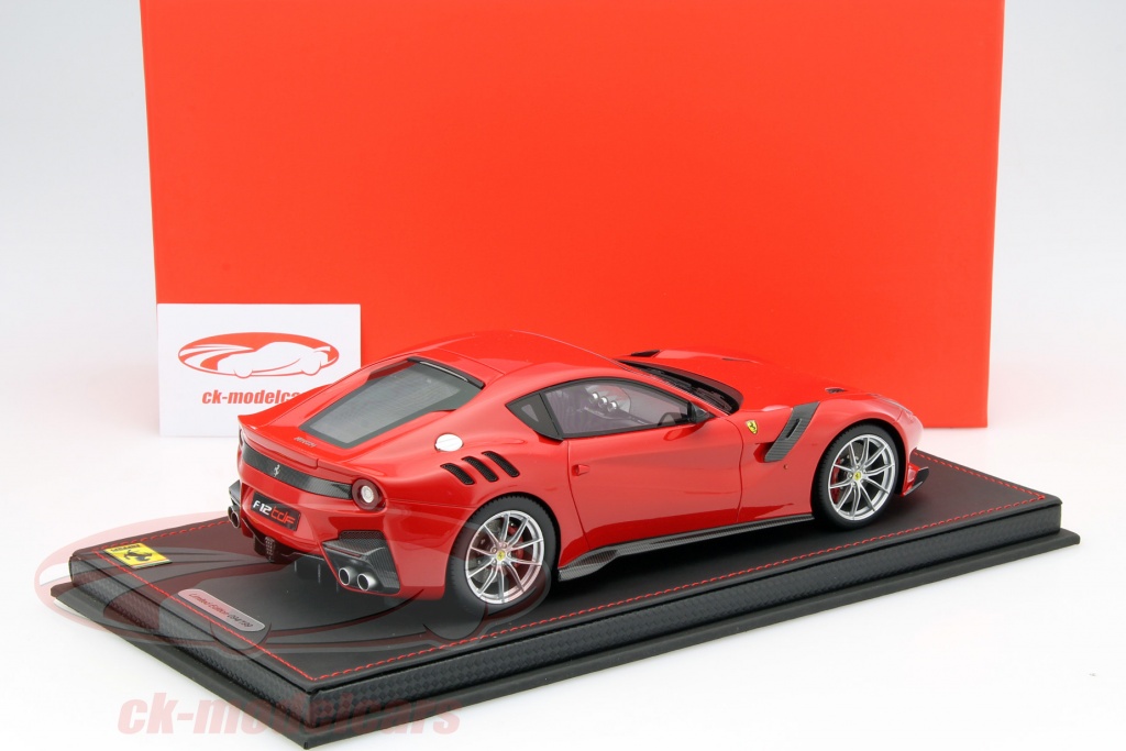 BBR Models 1:18 Ferrari F12 TDF Year 2015 red P18121B model car P18121B ...
