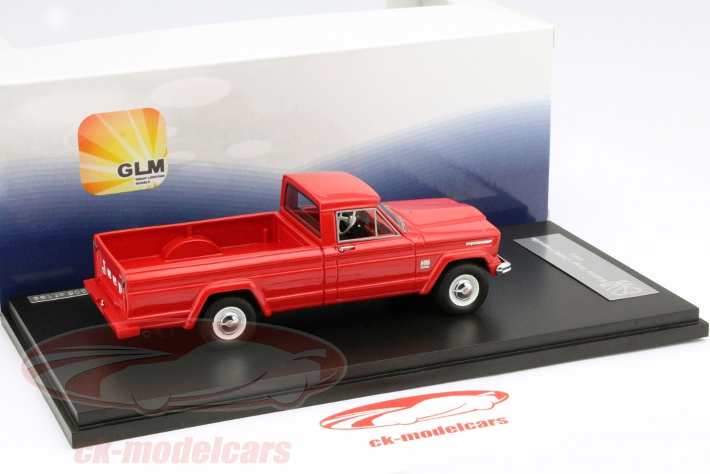 Matrix 1:43 Jeep Kaiser J3000 Townside año 1965 rojo GLM 109701 modelo ...