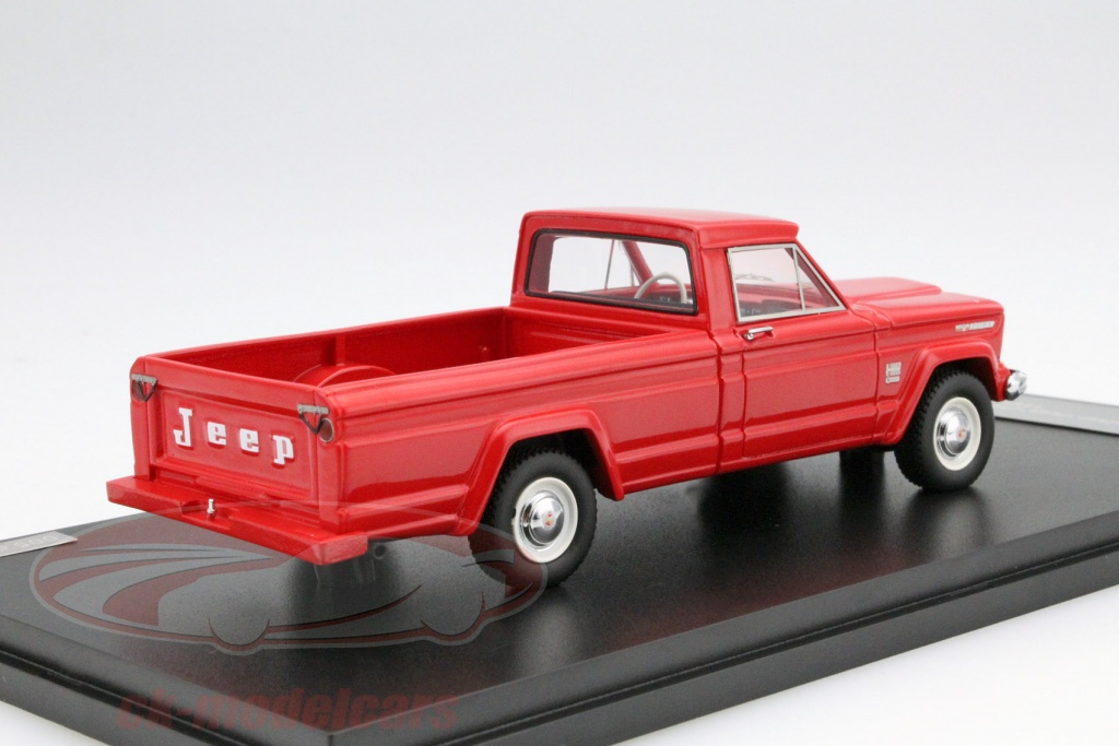Matrix 1:43 Jeep Kaiser J3000 Townside año 1965 rojo GLM 109701 modelo ...