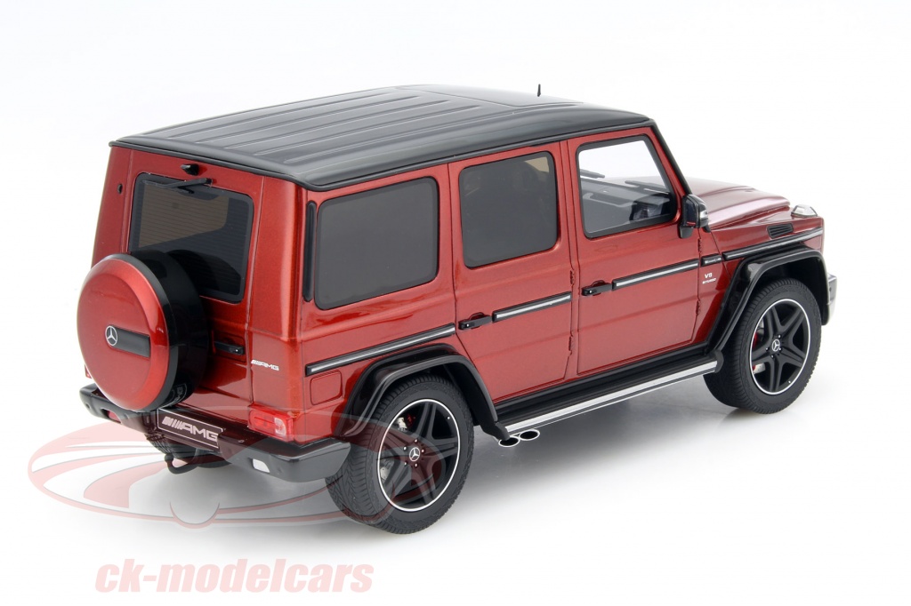 GT-SPIRIT 1:18 Mercedes-Benz G63 AMG tomato red B66961013 model car ...