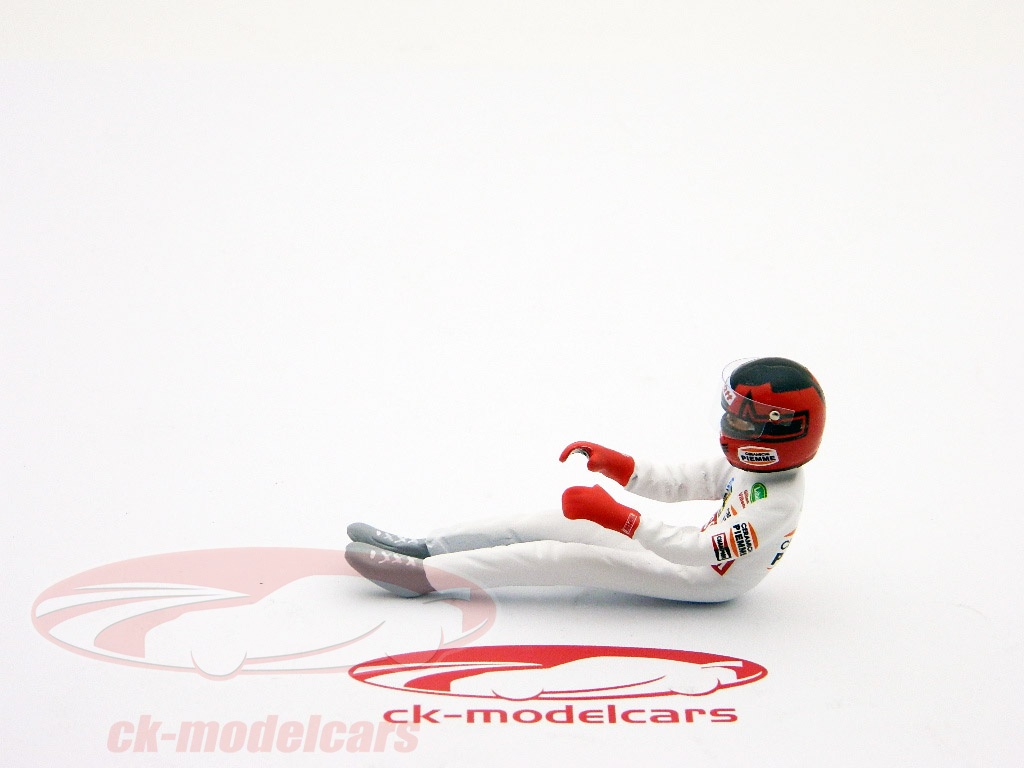 TopModelCollection 1:18 G. Villeneuve driver figure formula one 1982 ...